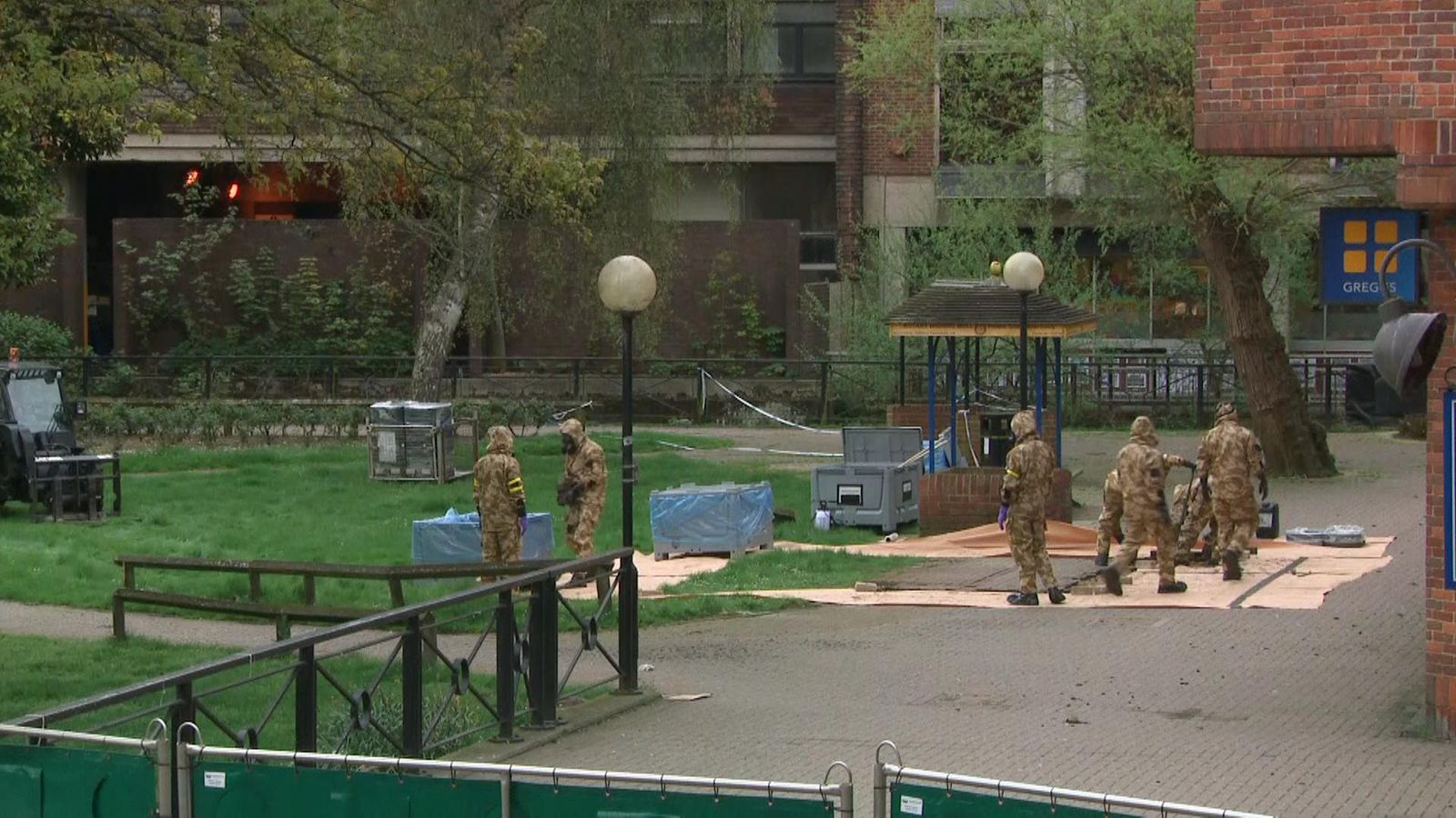 Army starts clean-up in Salisbury after Skripal nerve agent attack | UK ...