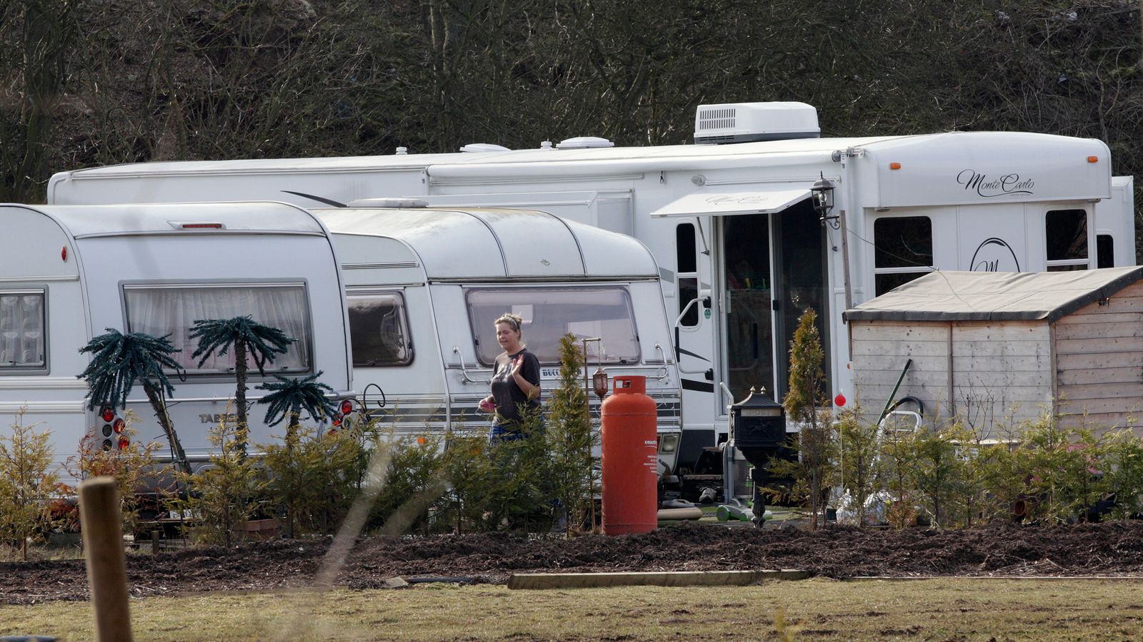 Government plans crackdown on illegal traveller camps | UK News | Sky News