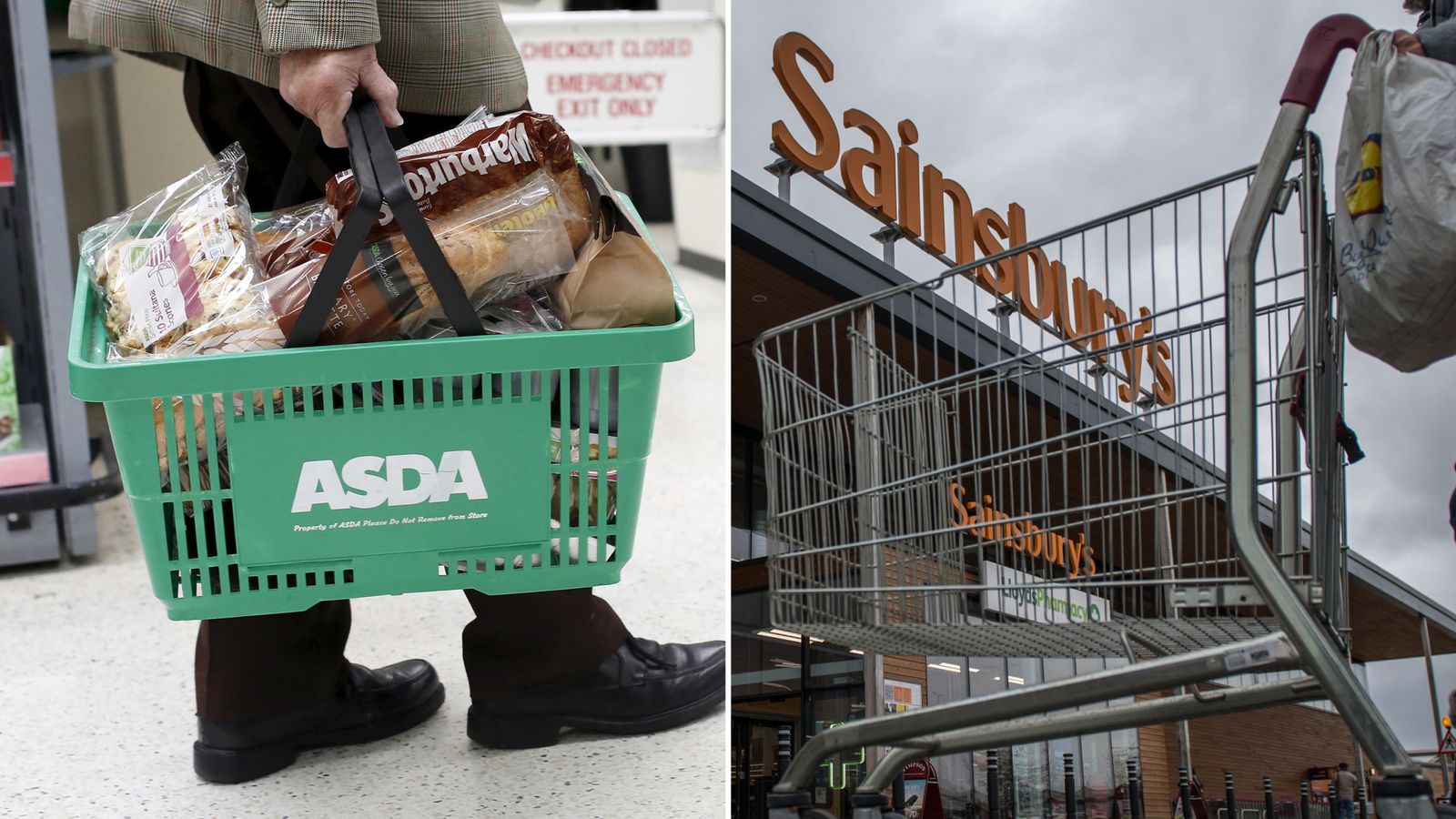 Sainsbury's-Asda merger investigated by CMA | Money News | Sky News