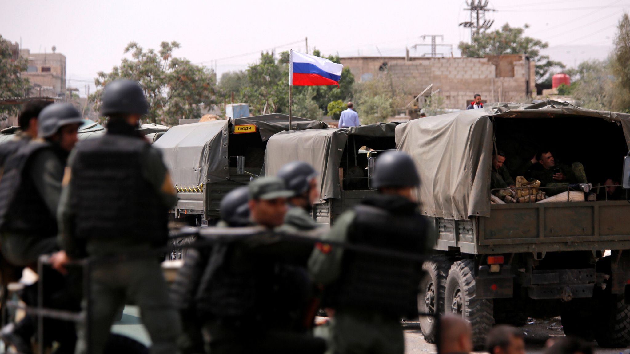 Russia: We will protect our troops in Syria from US missiles | World ...