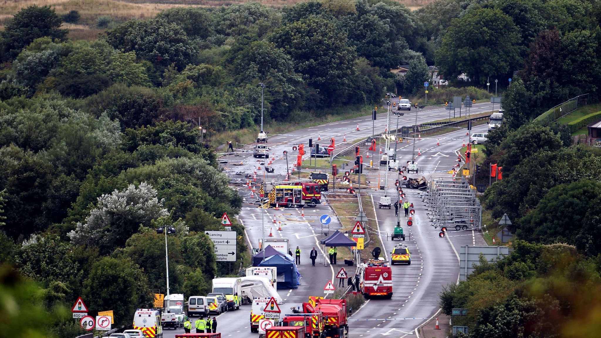 Shoreham air disaster pilot pleads not guilty to all 11 manslaughter ...