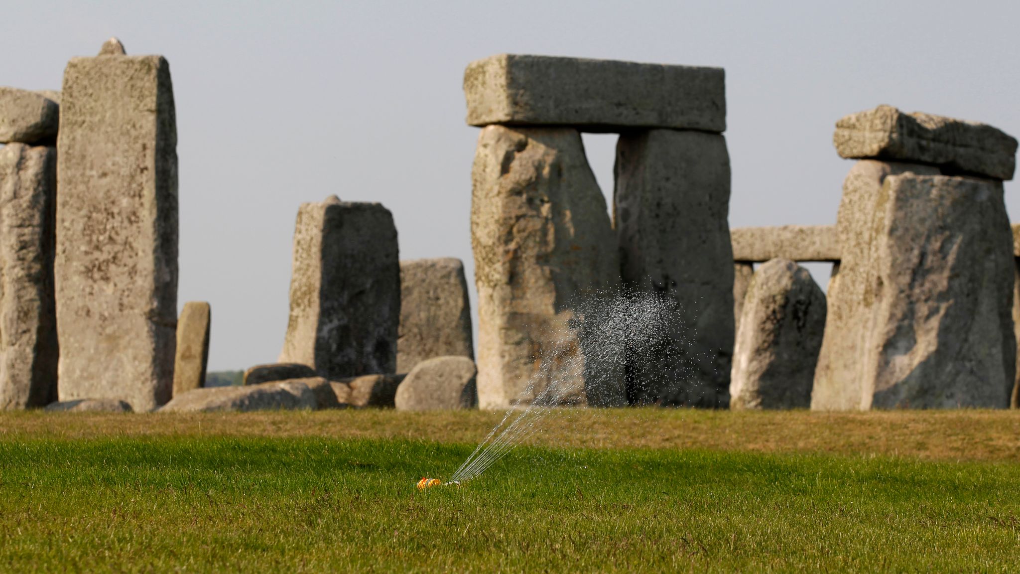 Some stonehenge rocks were at Salisbury Plain 'long before humans' | UK ...