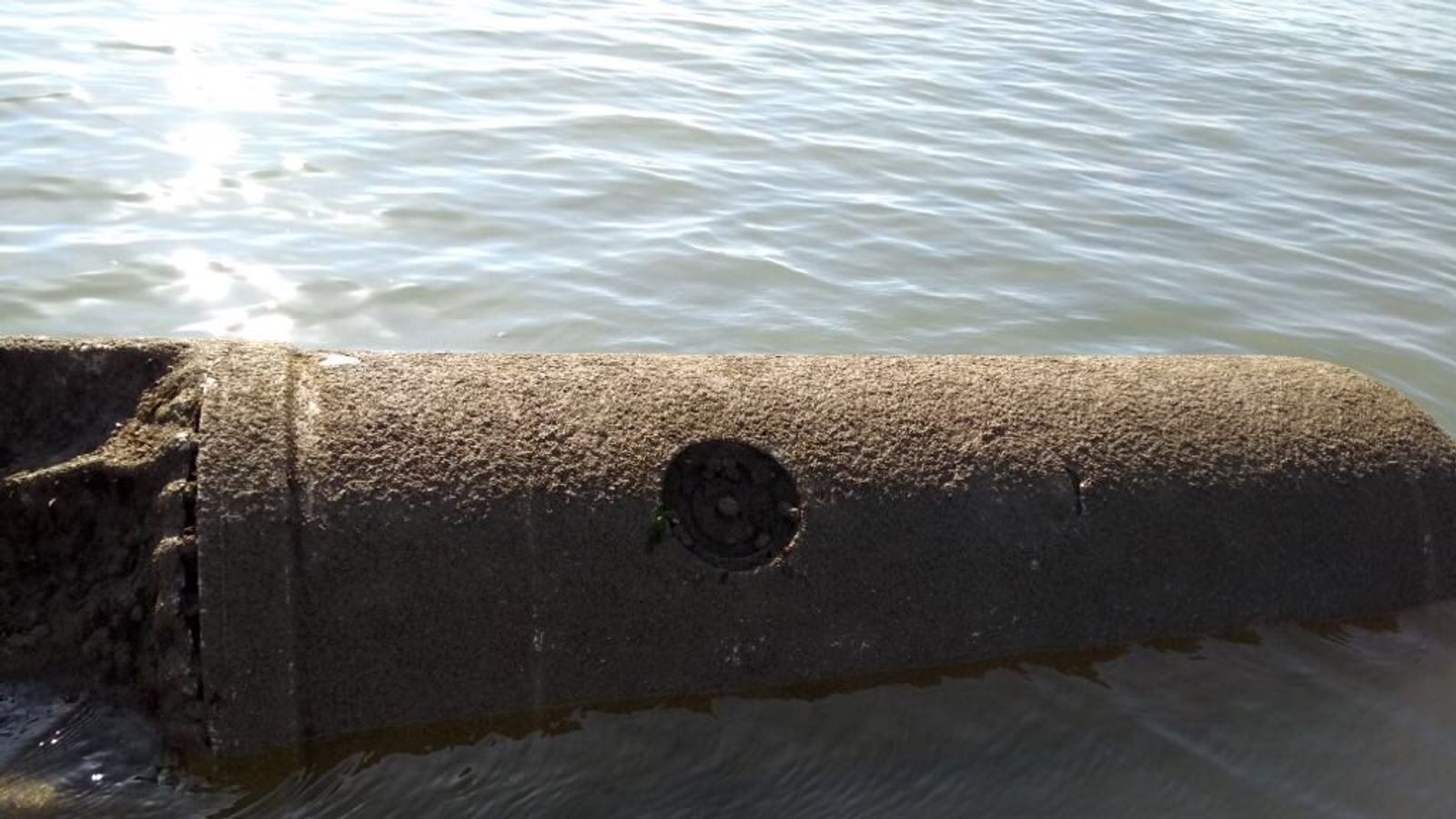 German WWII sea mine blown up at Bognor Regis | UK News | Sky News