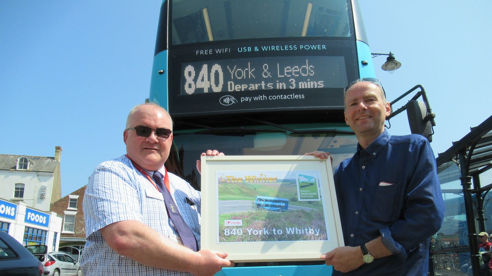 Coastliner 840 service between Malton and Whitby is Britain's most ...