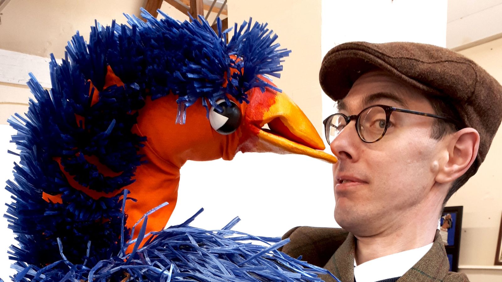 Rod Hull's Emu smashes estimate at auction | Ents & Arts News | Sky News