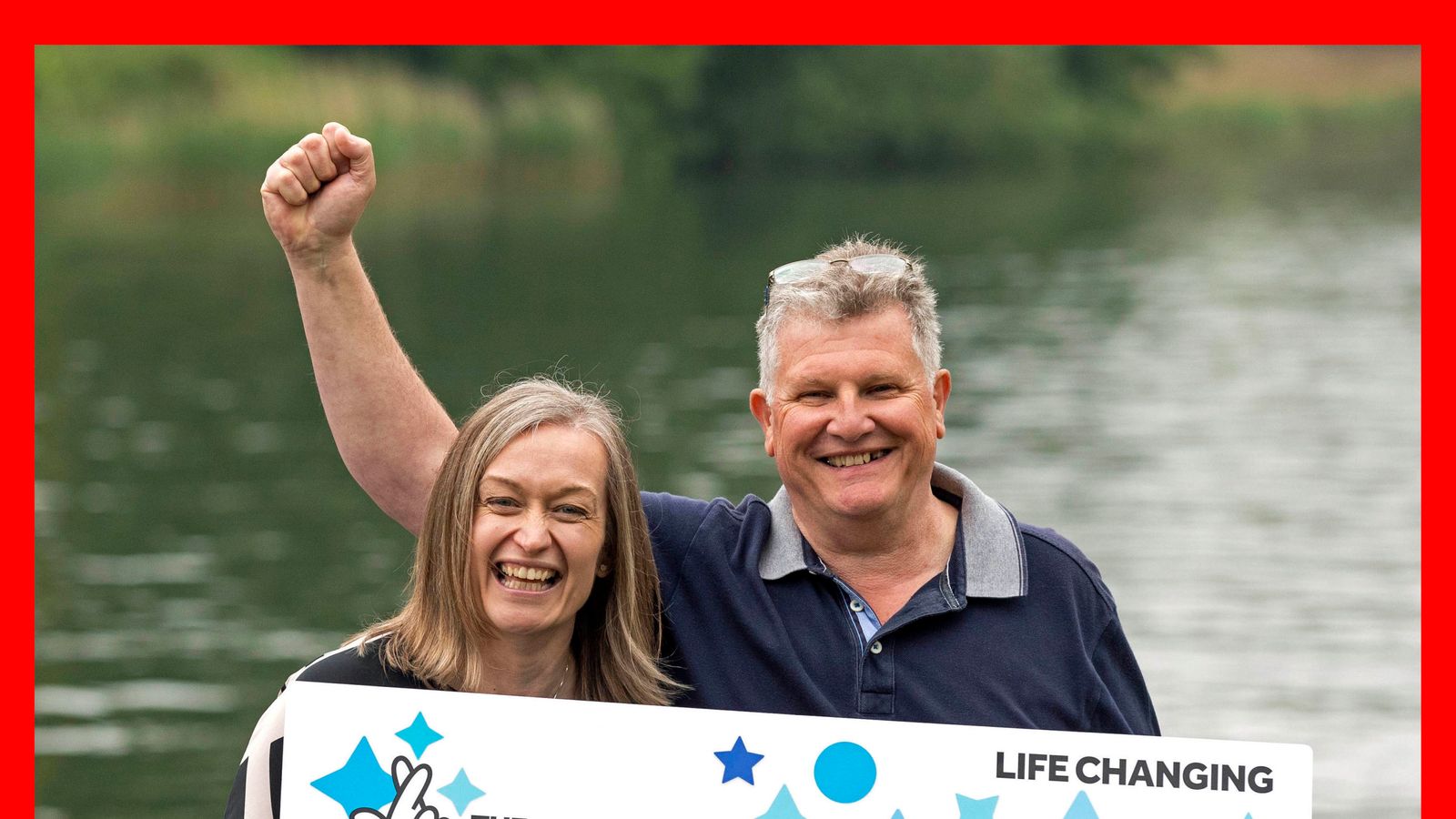 'Shellshocked': Slough couple net £21m lottery win | UK News | Sky News