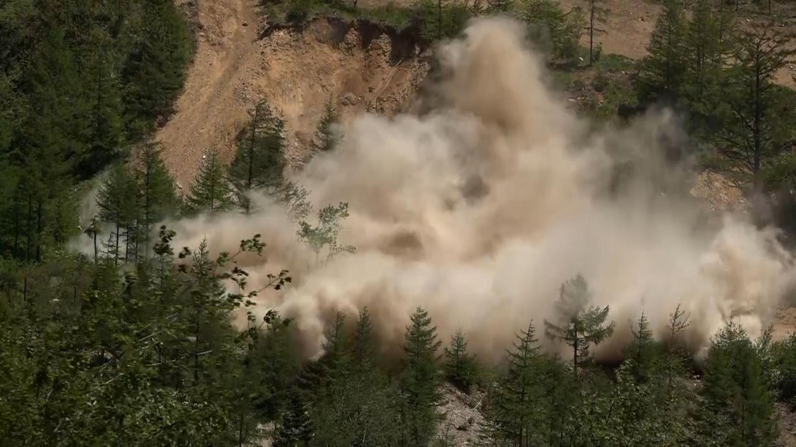 Sky News films nuclear site demolition | News UK Video News | Sky News