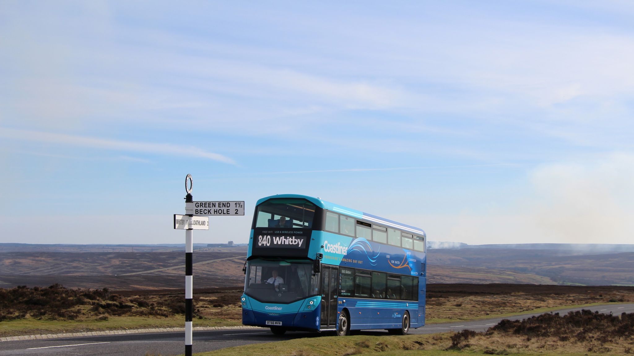 Coastliner 840 service between Malton and Whitby is Britain's most ...