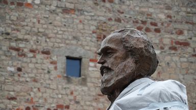 Protests as China's Karl Marx statue unveiled in German city of Trier ...