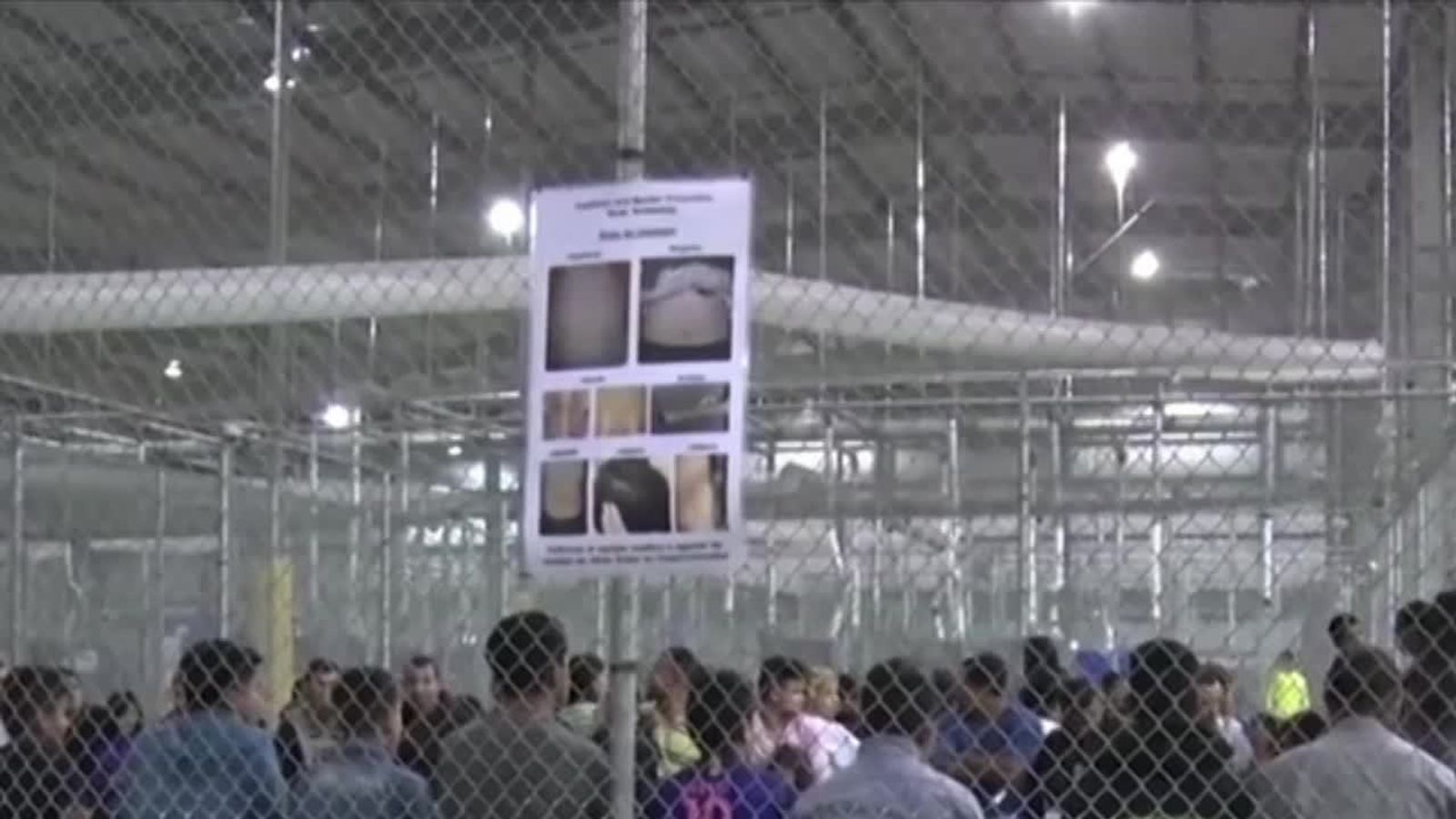 Children seen in cages at US centre | News UK Video News | Sky News