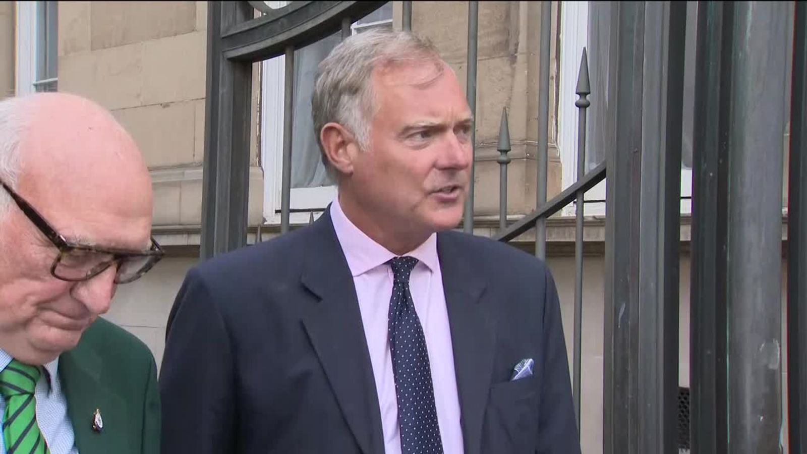 Leslie's dad in outburst after trial | News UK Video News | Sky News