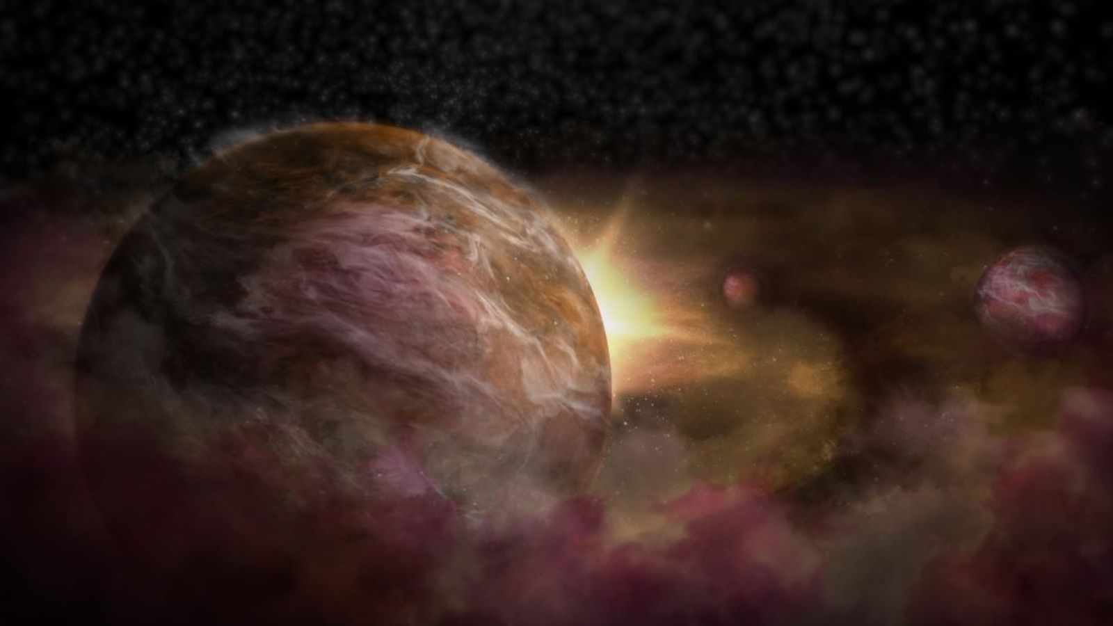 Three baby planets spotted forming around infant star | Science ...