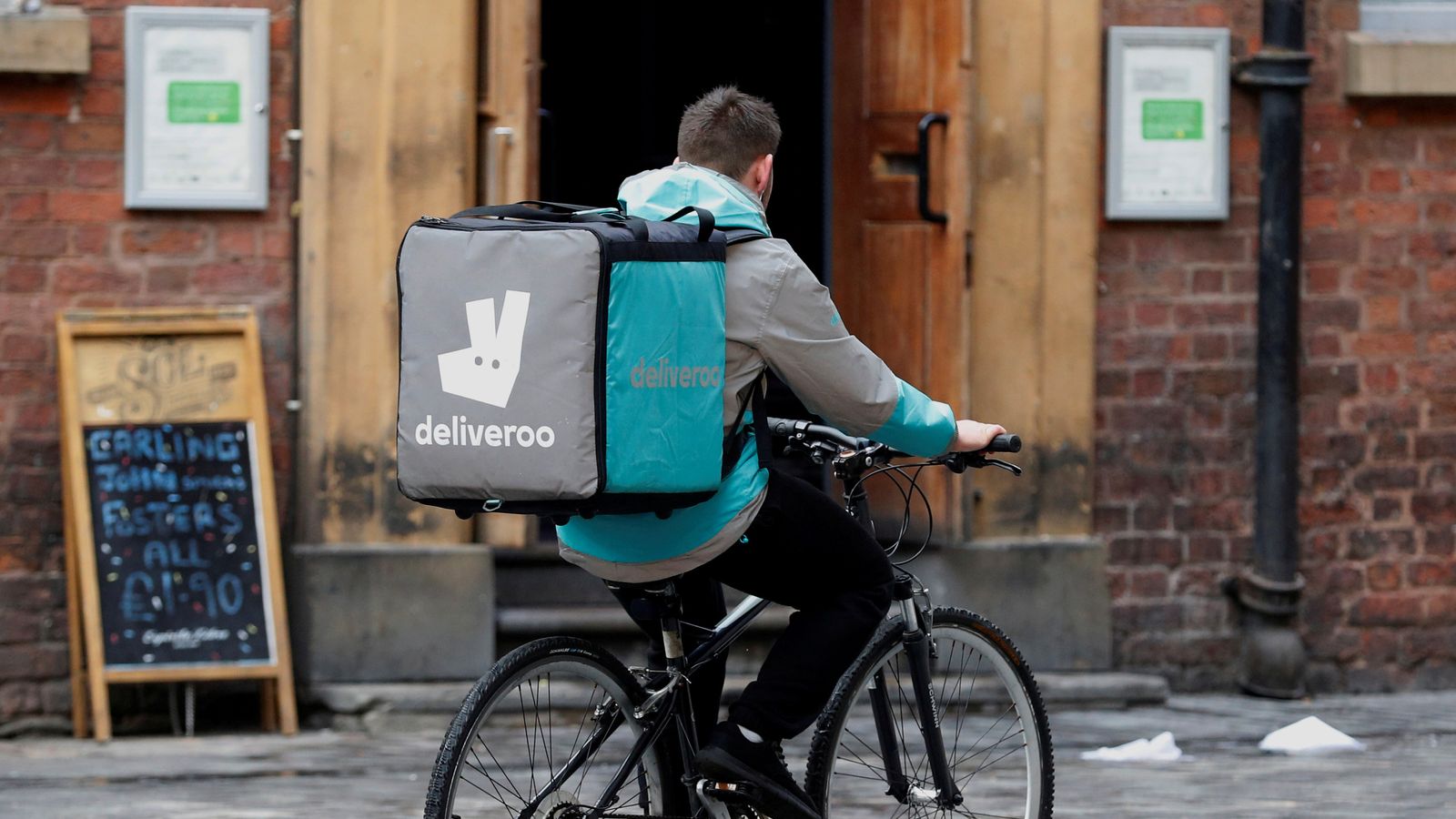 Deliveroo: Chancellor Rishi Sunak hails 'British tech success' as food ...