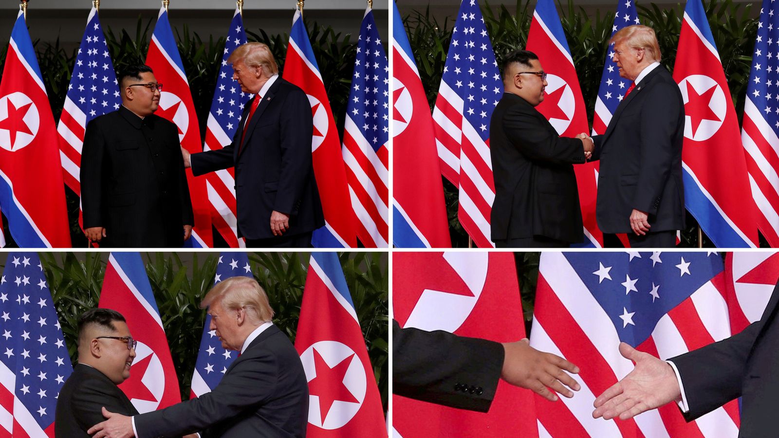 Donald Trump's body language hints at desperation | World News | Sky News