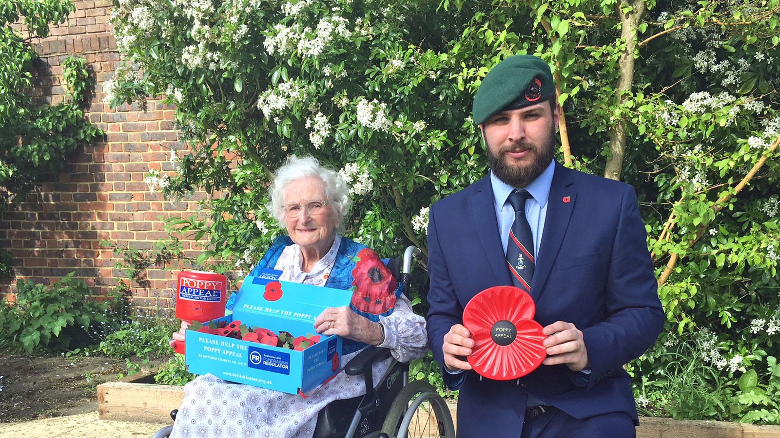 Rosemary Powell, Britain's longest-serving poppy seller, dies aged 103 ...