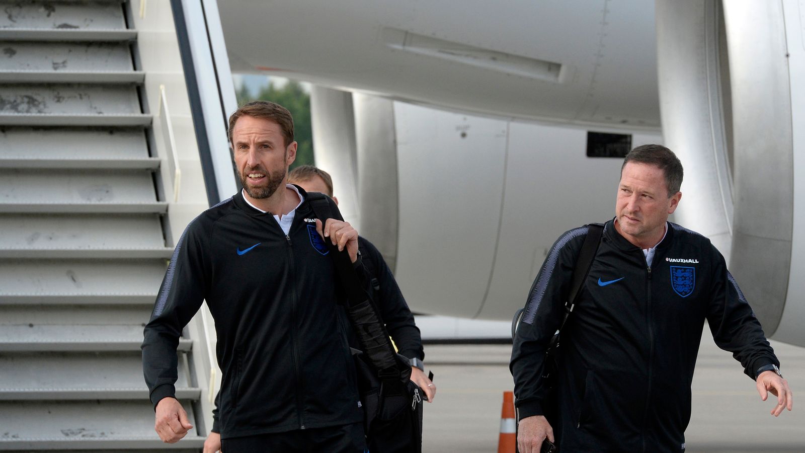England squad arrive in Russia for World Cup 2018 | News UK Video News ...