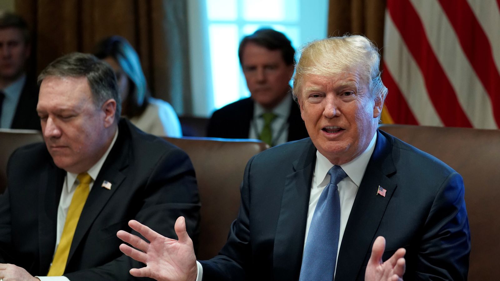 Donald Trump hits out at Democrats and Mexico over border | News UK ...