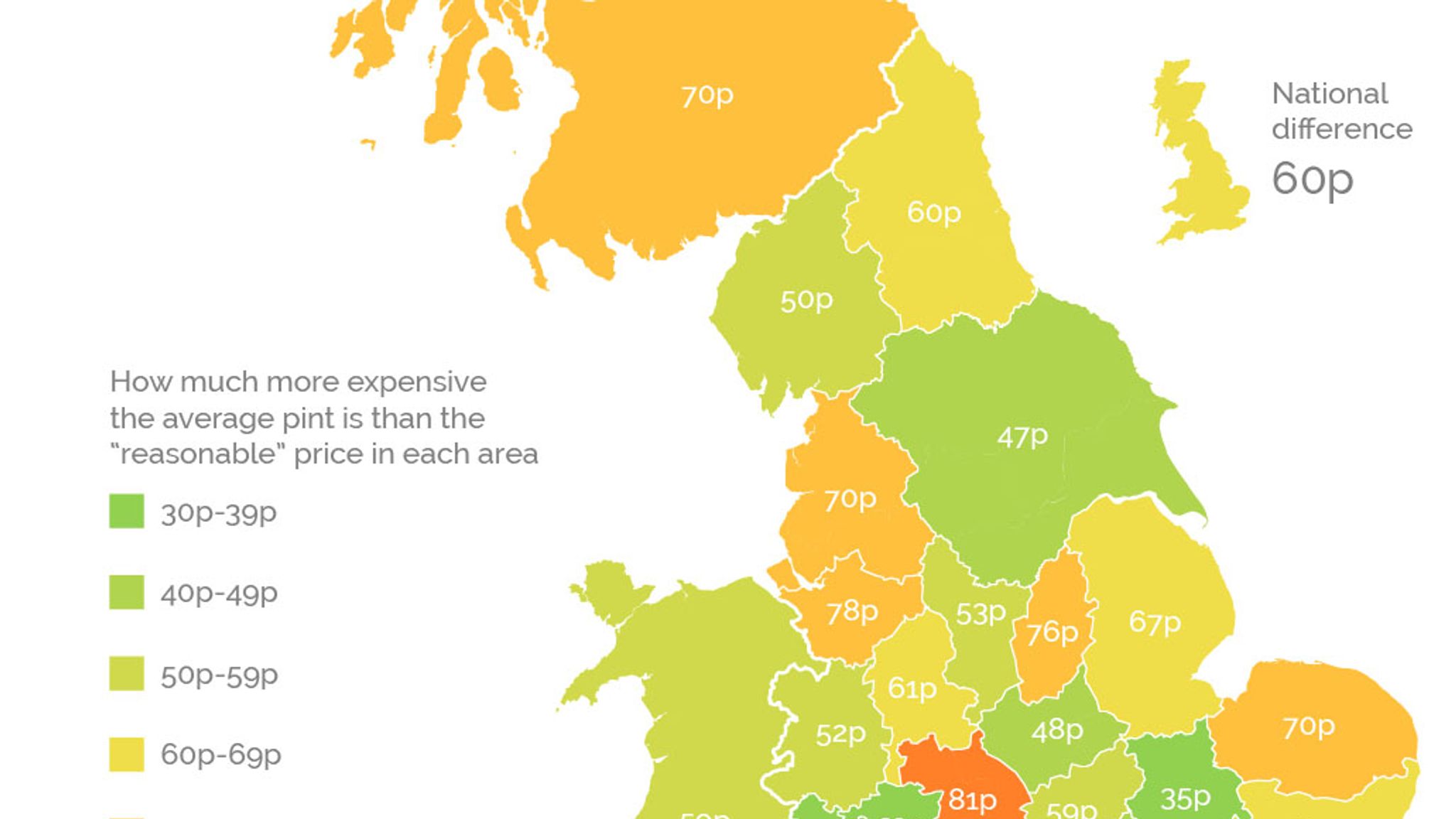 Pulling a fast one? A pint of beer 'costs 60p more than people think it ...