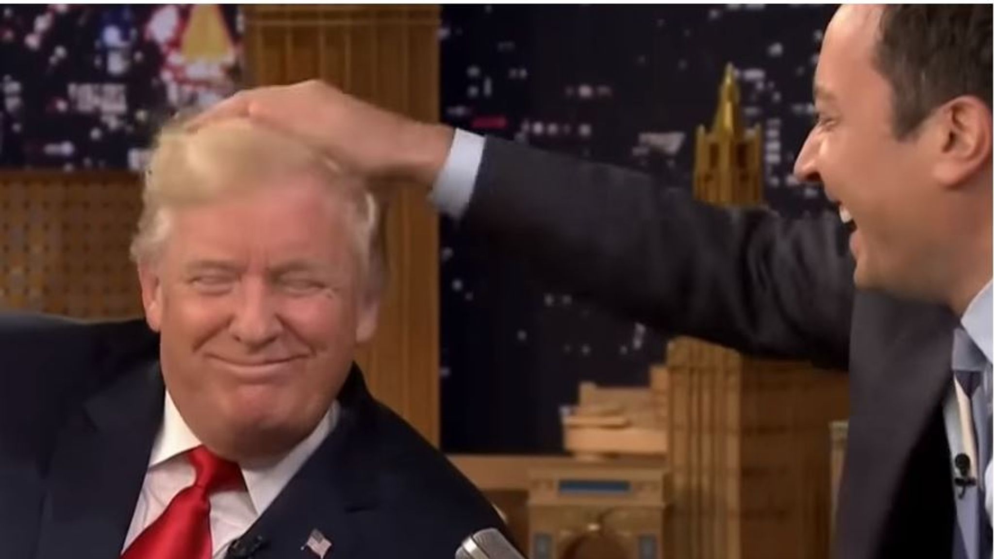 Donald Trump tells 'whimpering' comedian Jimmy Fallon: 'Be a man ...