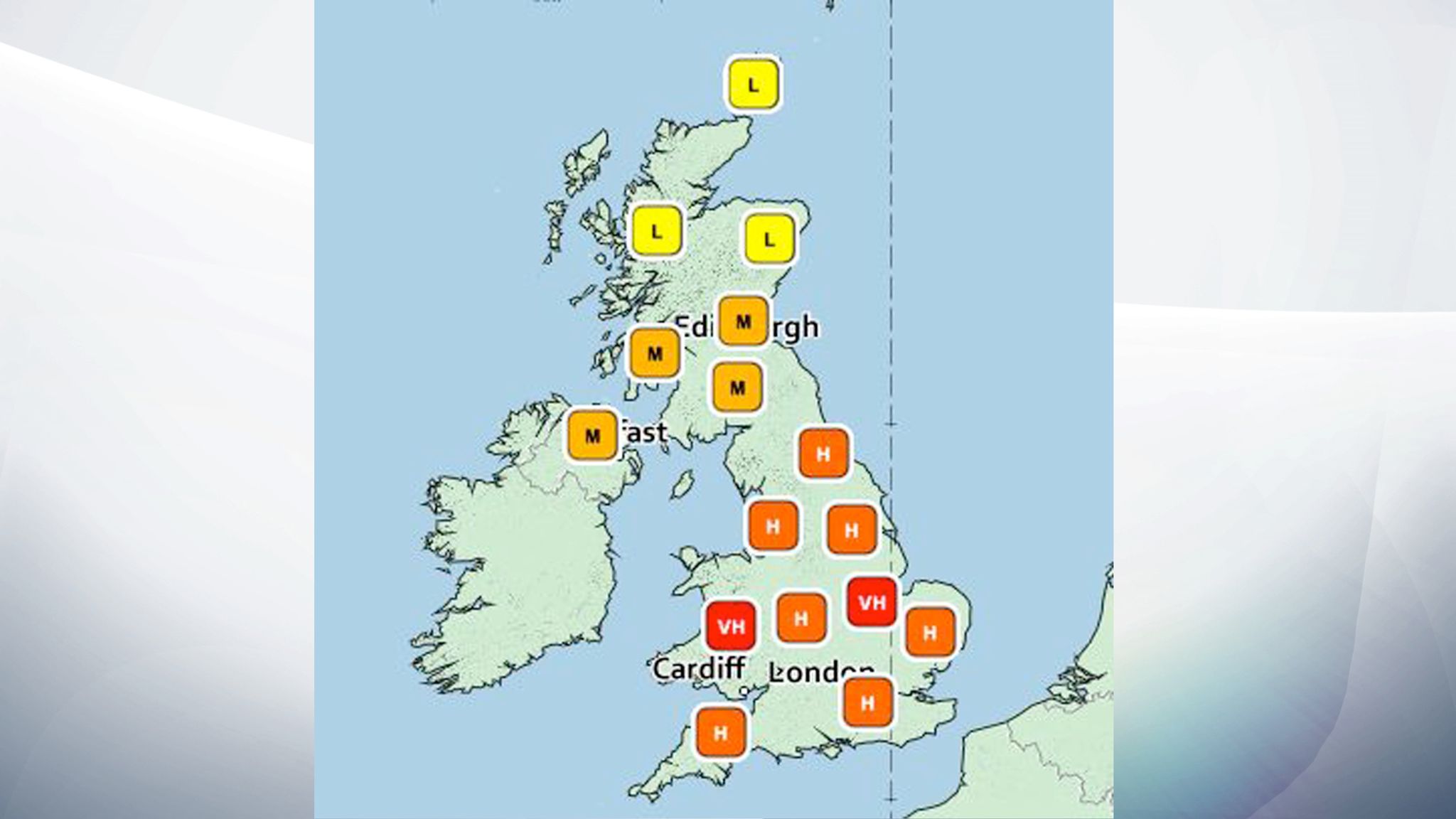 Hay fever warning: 20 million to be hit by pollen spike | UK News | Sky ...