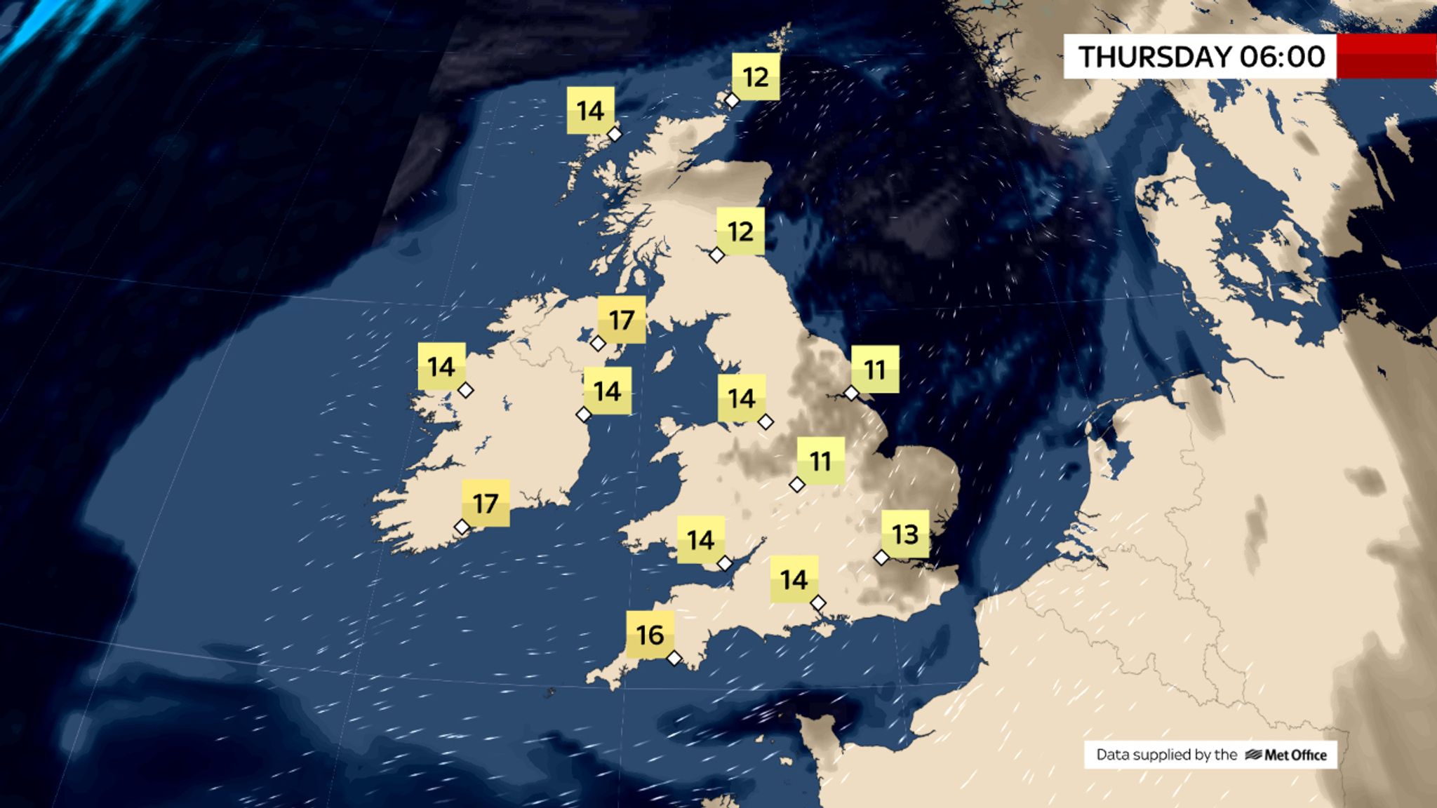 New record as heatwave continues to bake parts of UK | UK News | Sky News