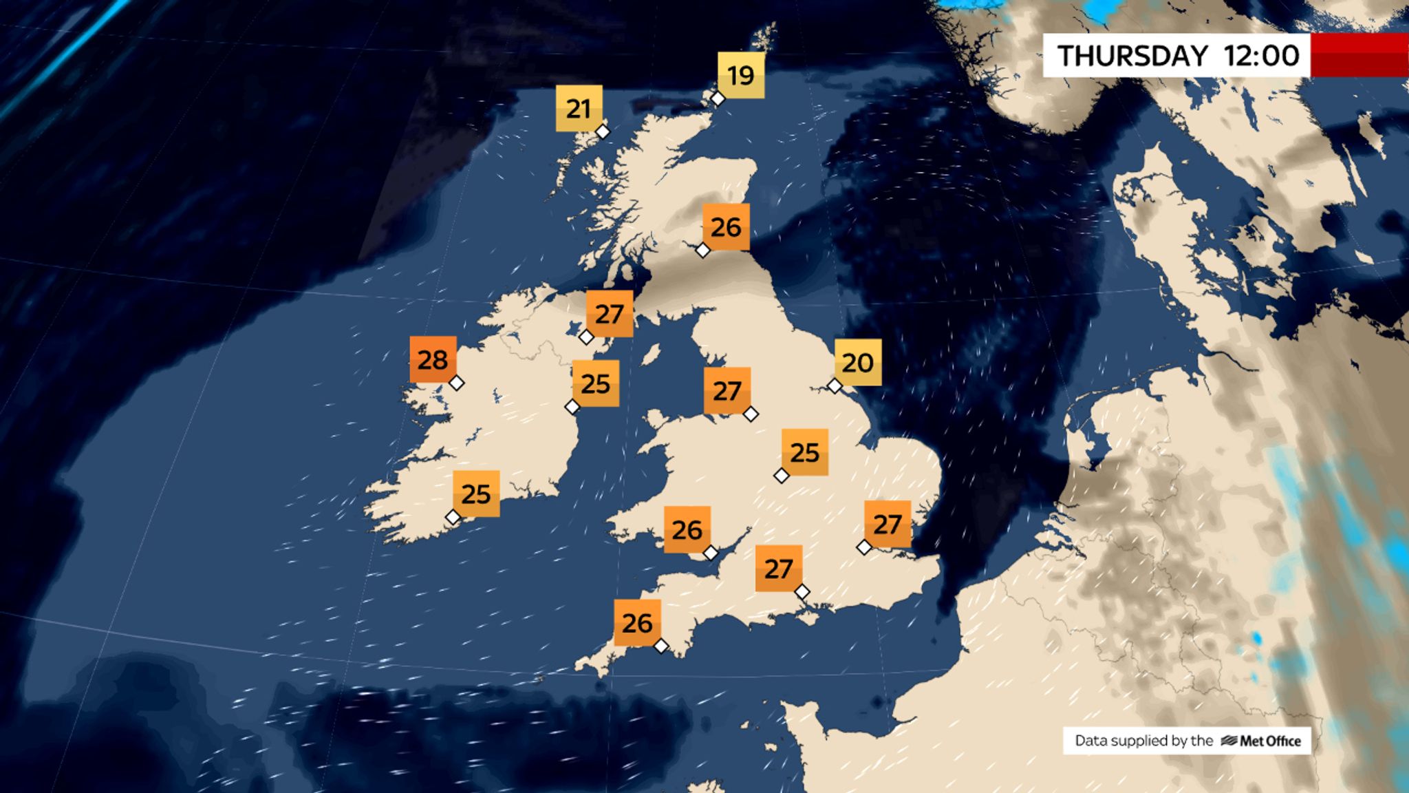 New record as heatwave continues to bake parts of UK | UK News | Sky News