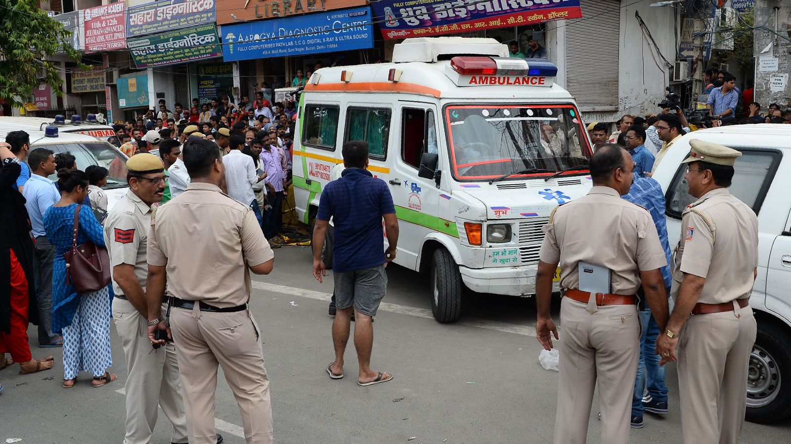 Blindfolded and bound bodies found hanging at family home in New Delhi ...
