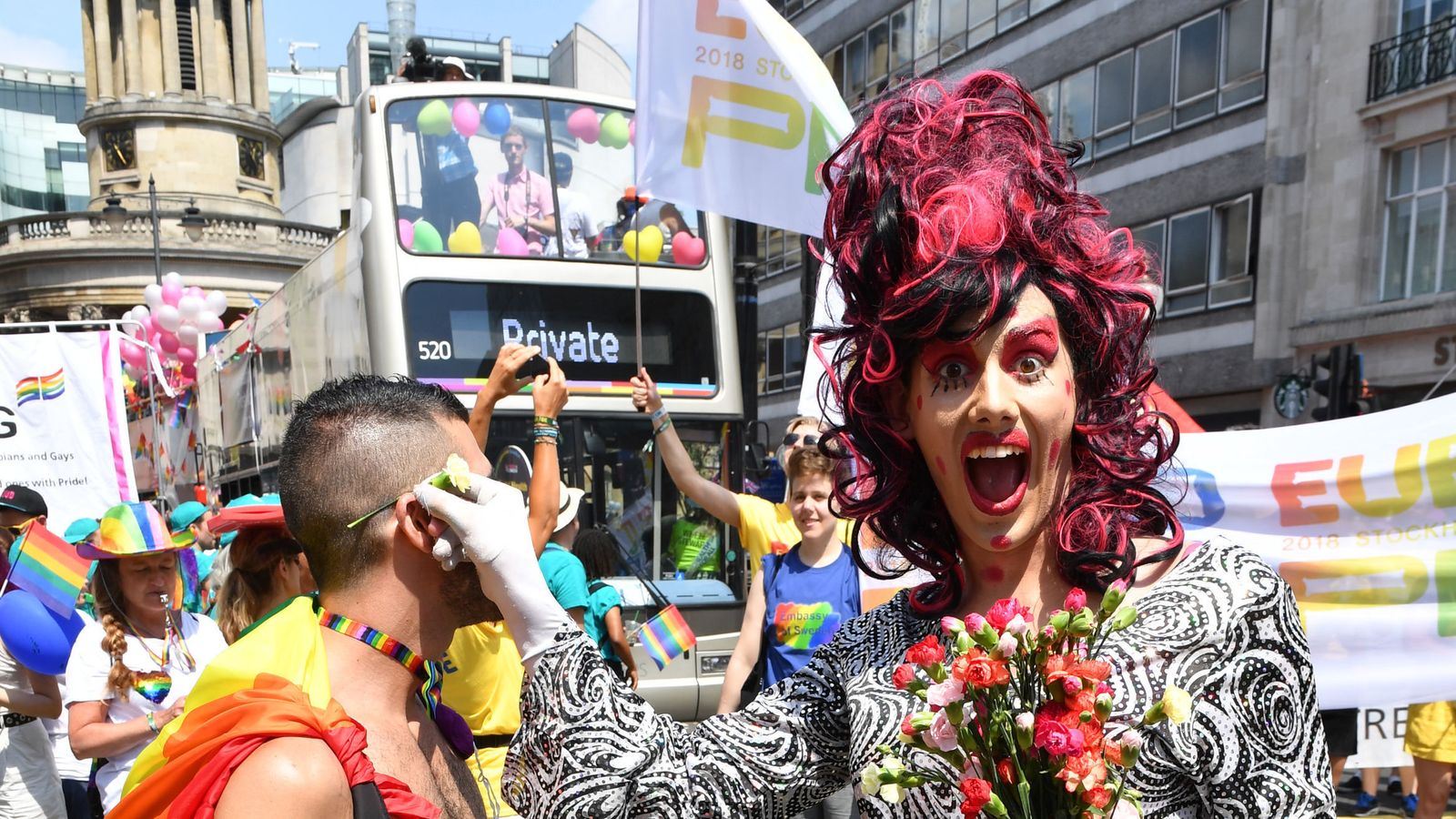 London Pride: More than a million turn out to 'most diverse' parade ...
