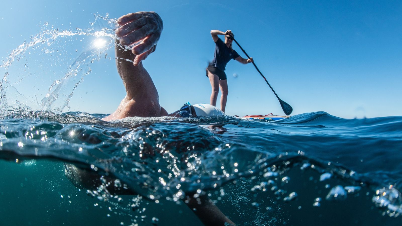 The highs and lows of the Long Swim | UK News | Sky News