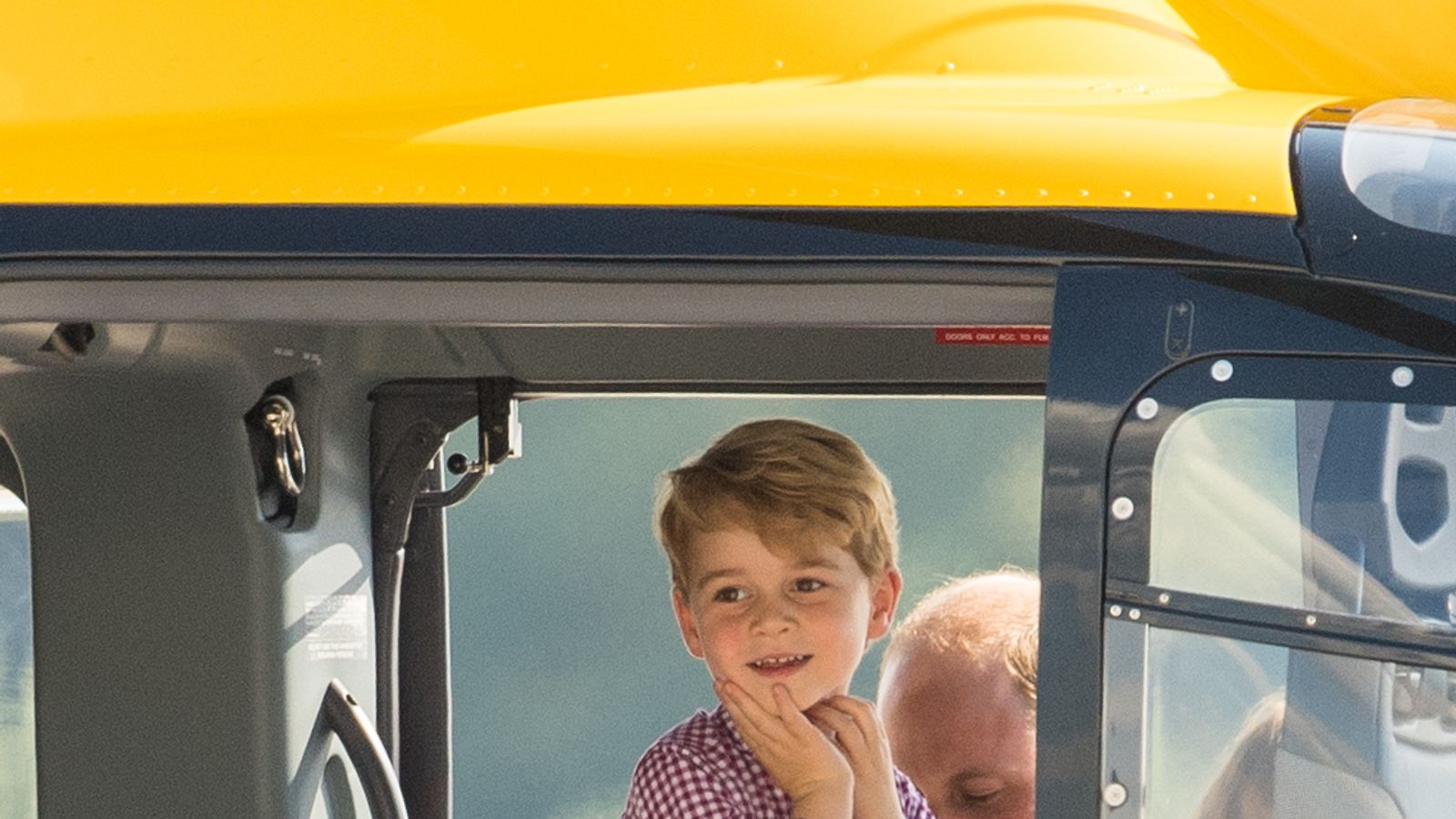 George turns five: Prince beams in official royal photo to mark ...