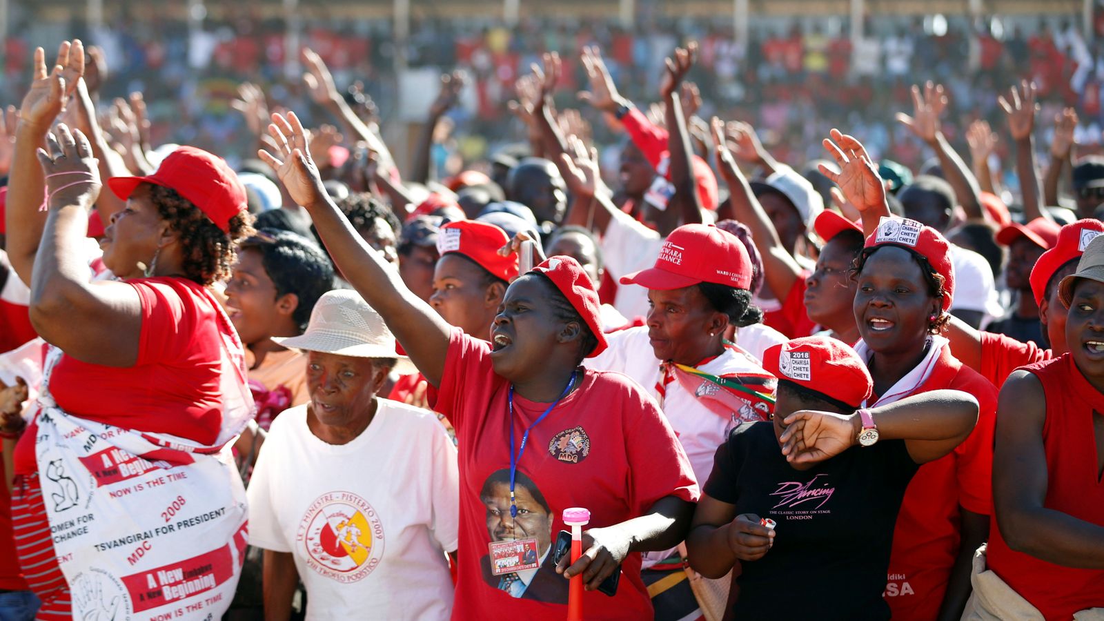 Zimbabwe rallies one last time before historic election | World News ...
