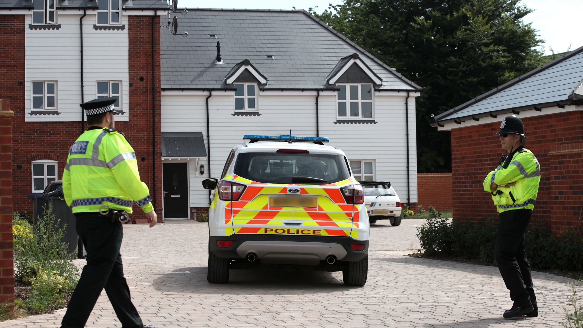 Two people in critical condition after being 'exposed to unknown ...