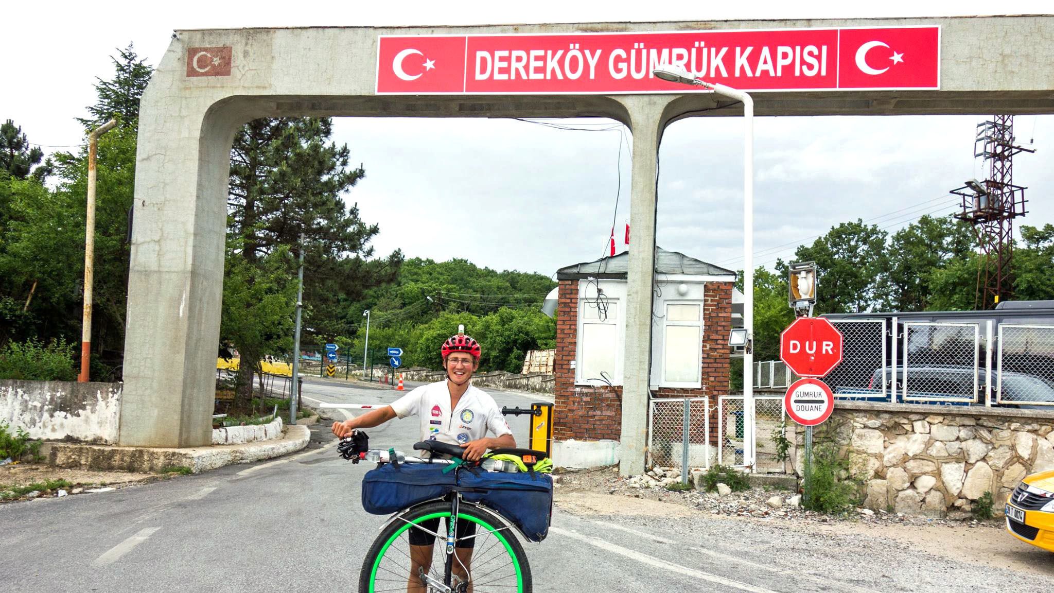 Ed Pratt is first person to unicycle around the world as he passes ...