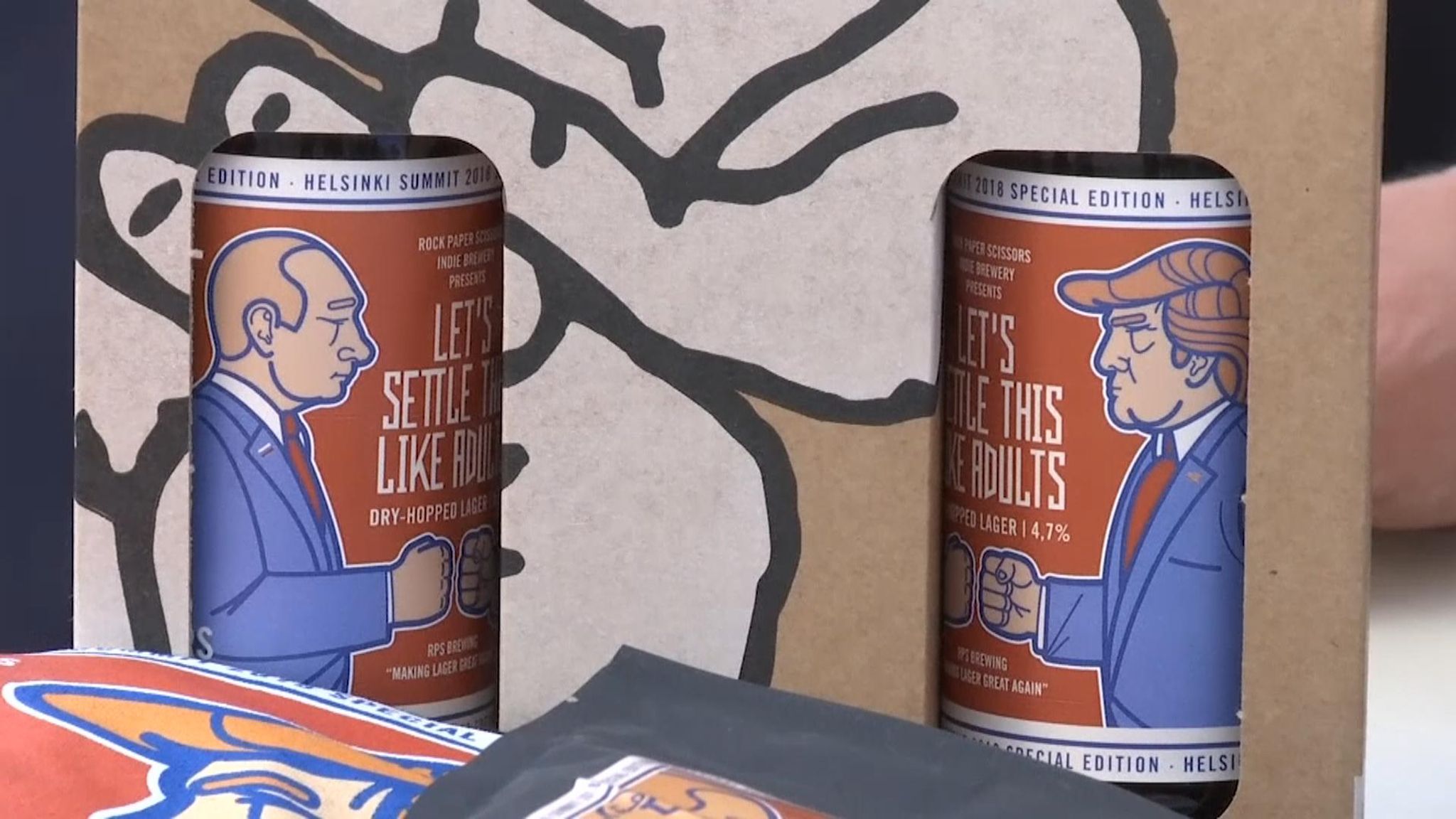 Finnish brewers create 'problem-solving' beer for Trump-Putin summit ...