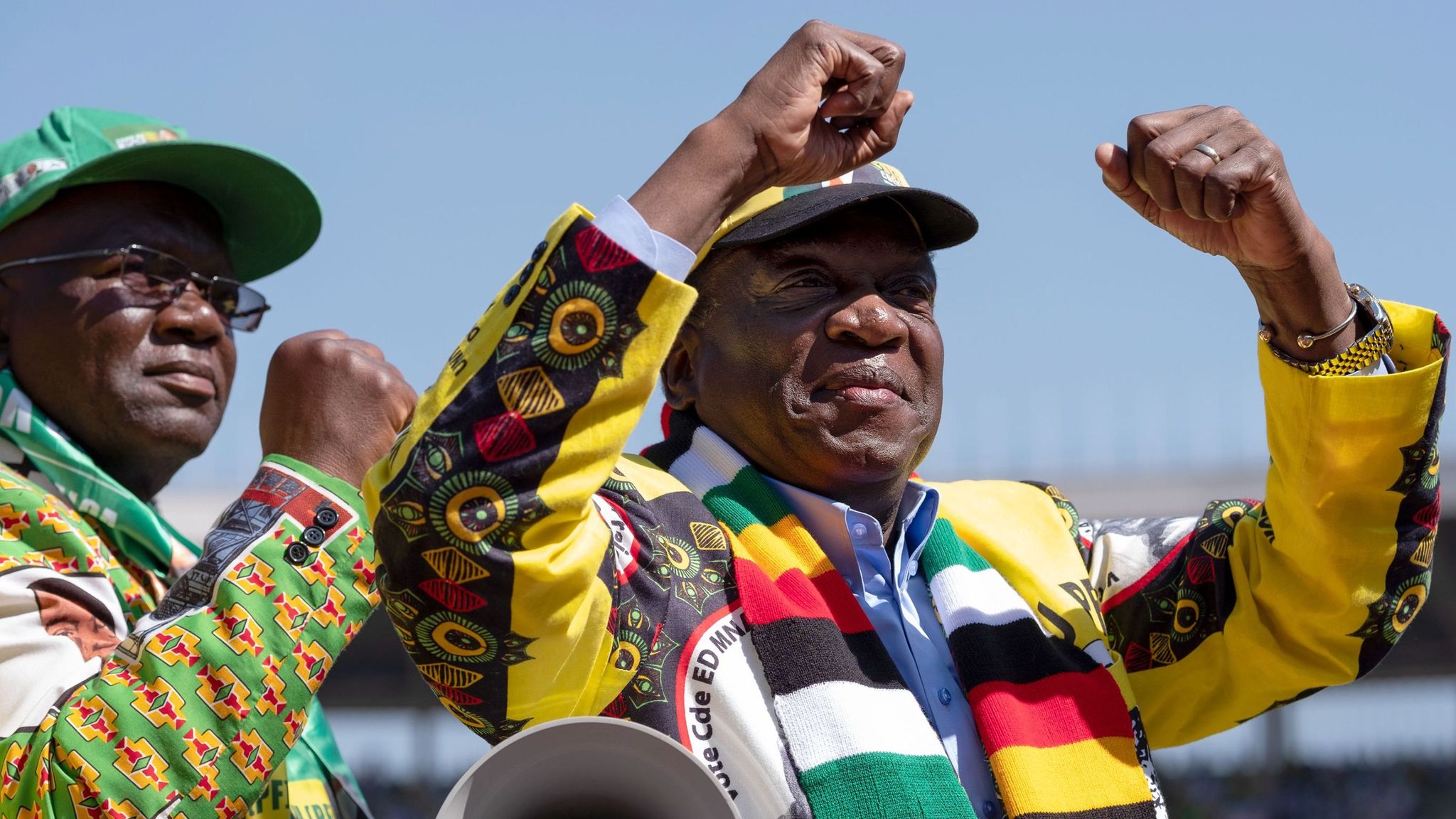 Zimbabwe opposition leader tells Sky News: 'We won't be intimidated ...