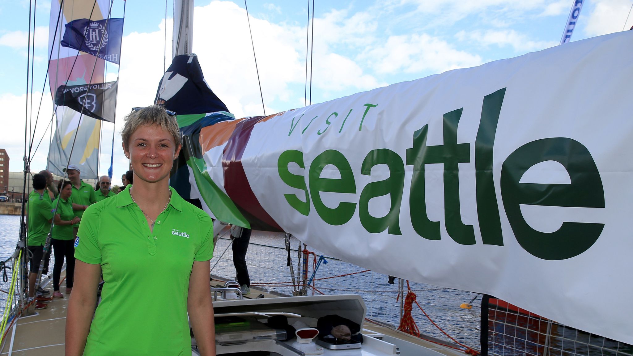 Female skipper becomes first to win Clipper Round The World yacht race ...