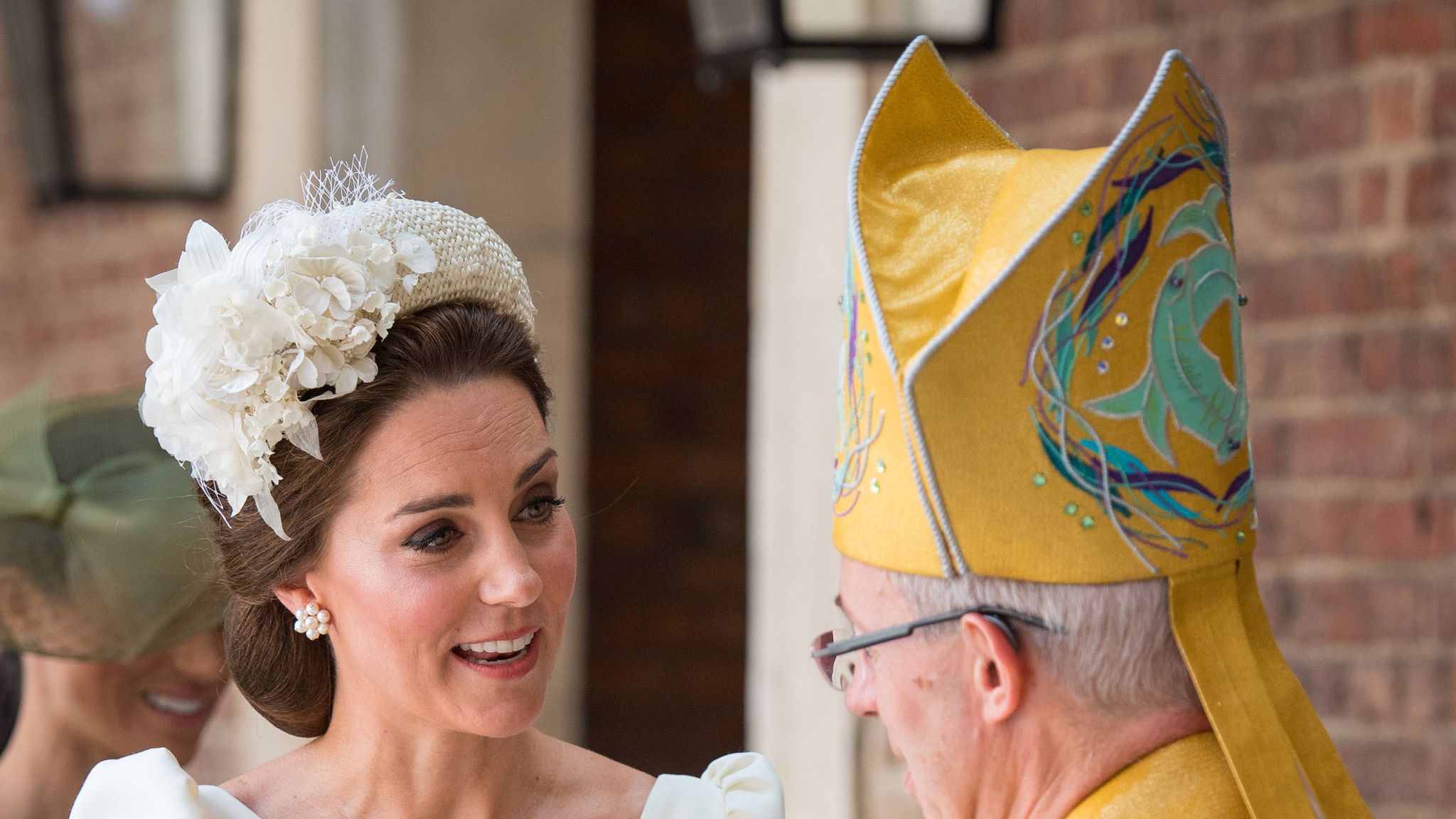 Prince Louis's christening: First photos of Cambridges together | UK ...