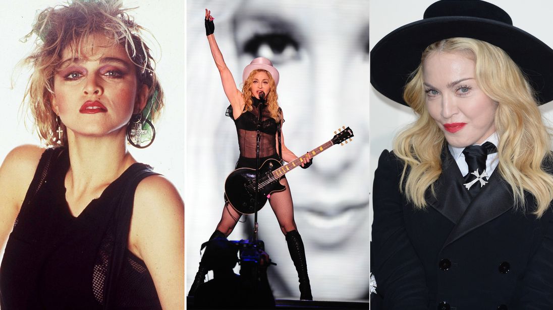 Madonna's 60th birthday: The pop star through the years
