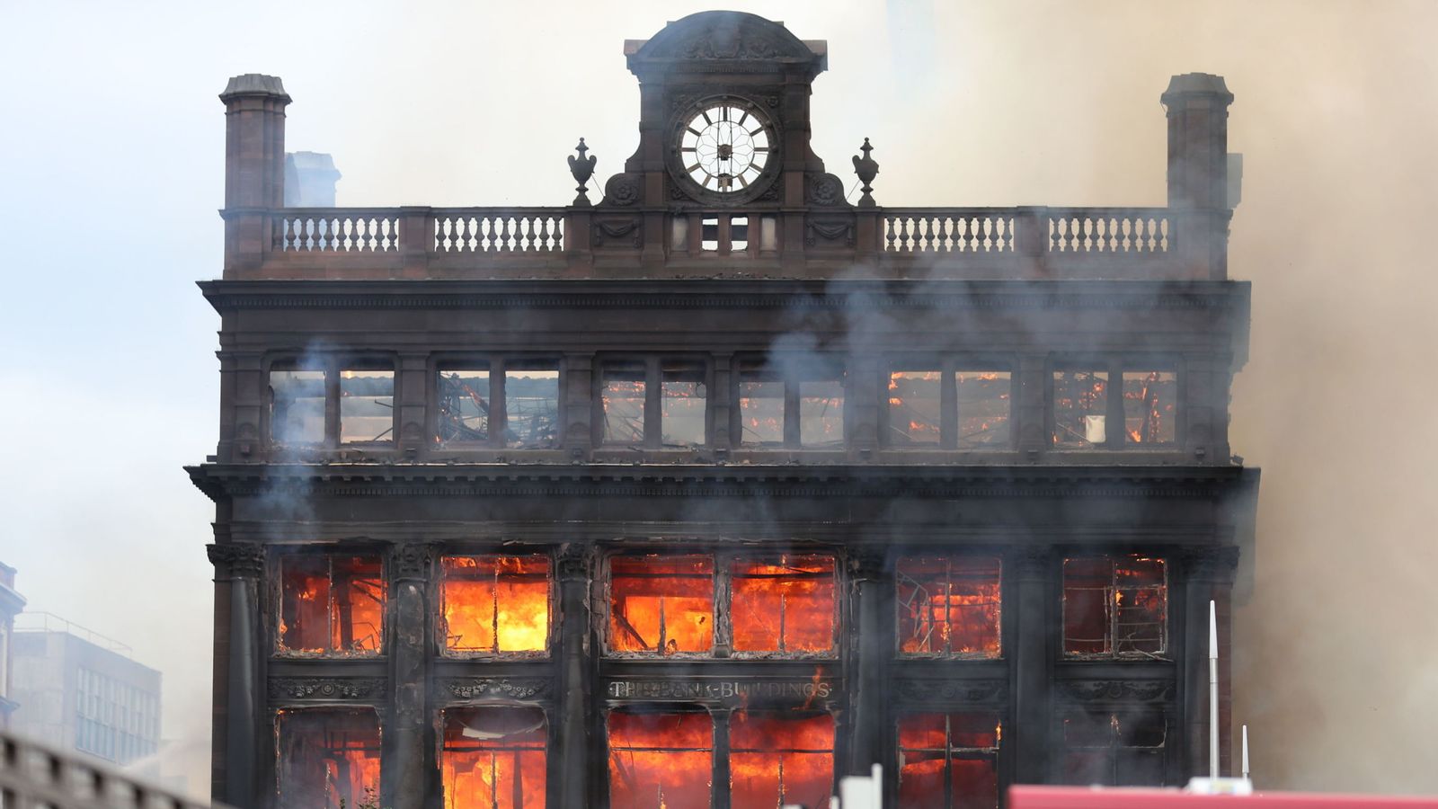 Primark evacuated after 'devastating' fire at Belfast store | UK News ...