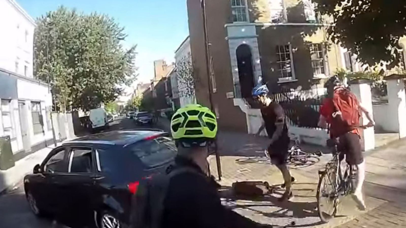Police hunt 'reckless' driver who drove at cyclist after row | UK News ...