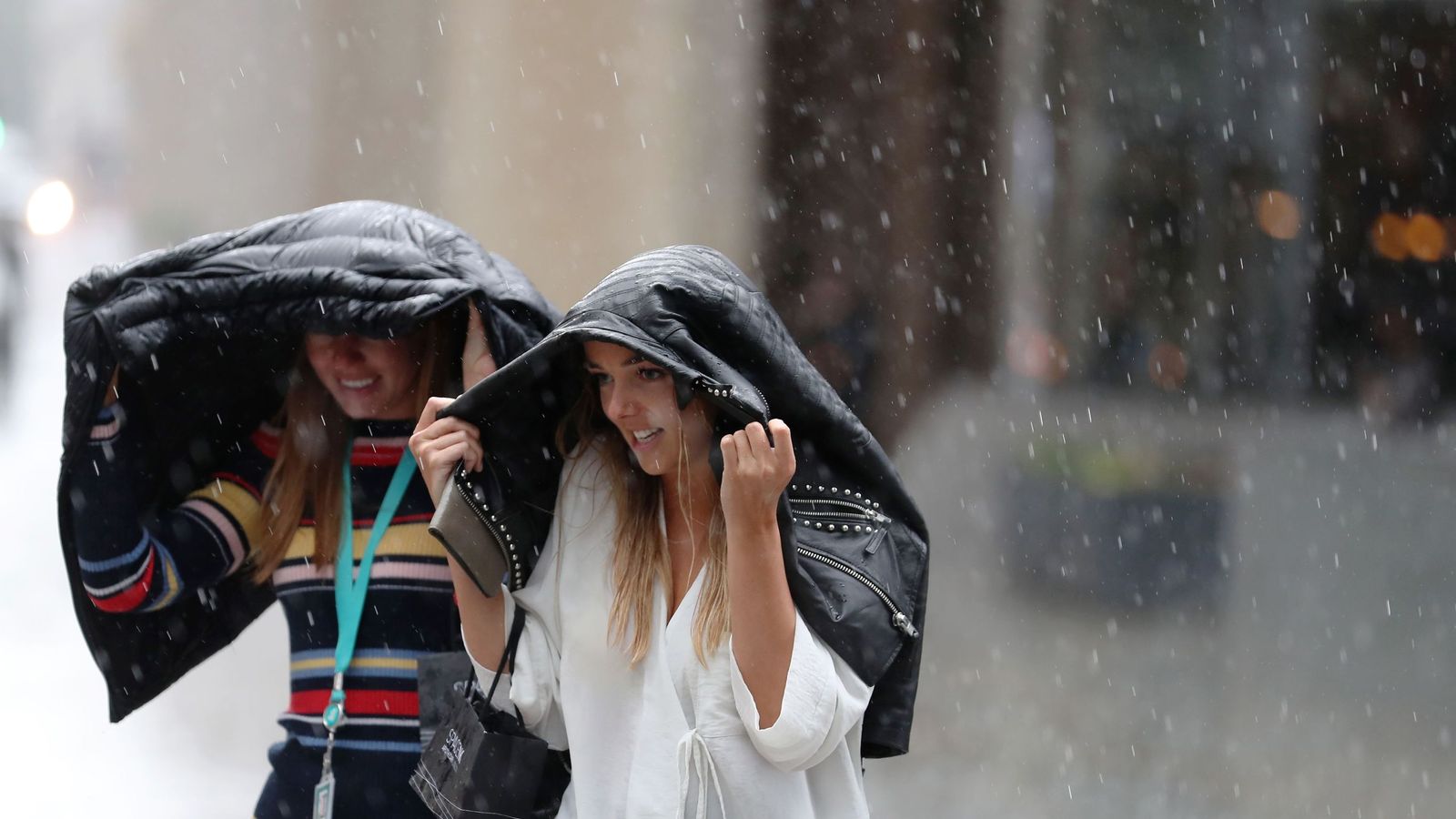 Umbrella time: UK braced for days of unsettled weather | UK News | Sky News