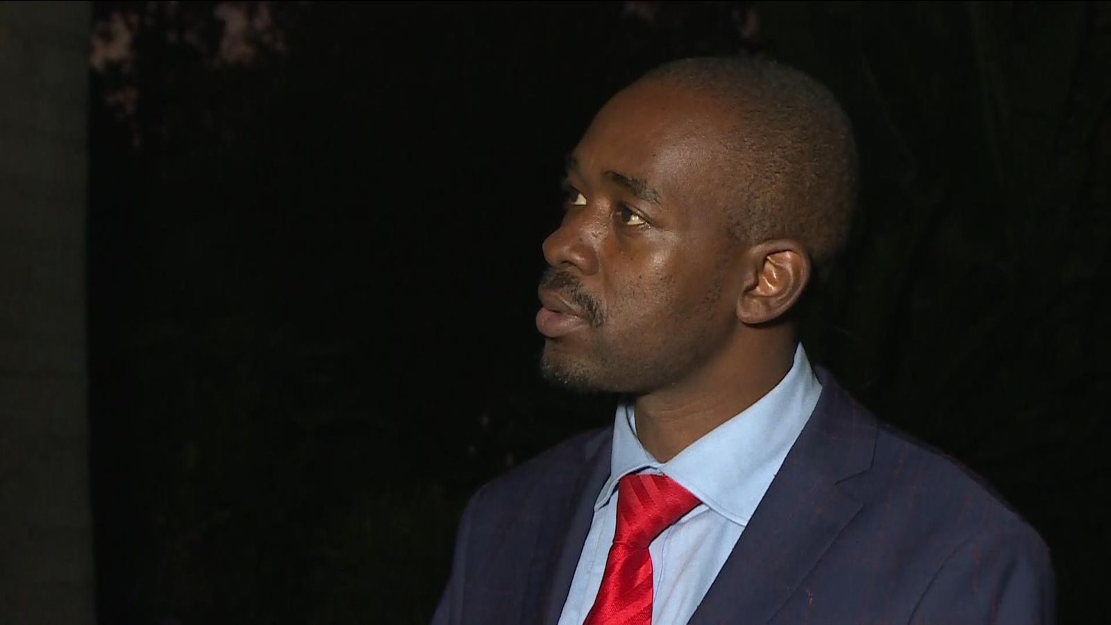 Nelson Chamisa vows to fight election result | World News | Sky News