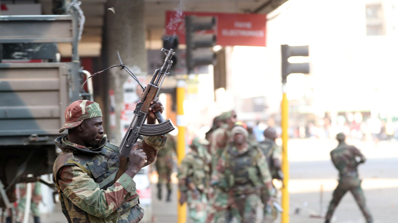 Zimbabwe election: Troops must stop violence against protesters ...