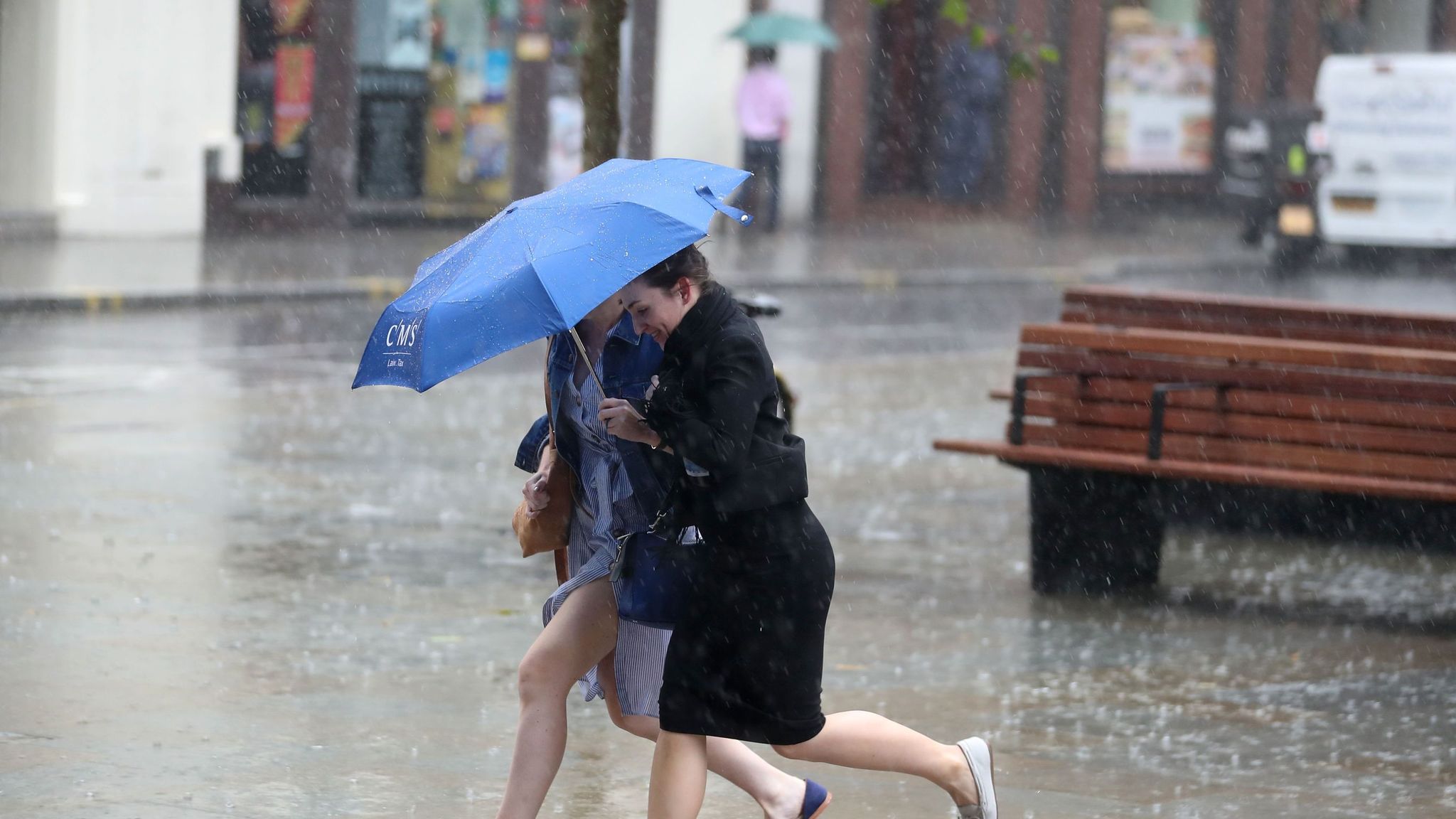Umbrella time: UK braced for days of unsettled weather | UK News | Sky News