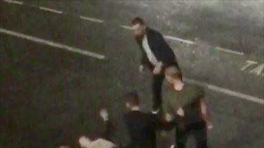 Footage shows Ben Stokes brawl | News UK Video News | Sky News