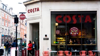 Grinding to the top: The rise of Costa Coffee | UK News | Sky News