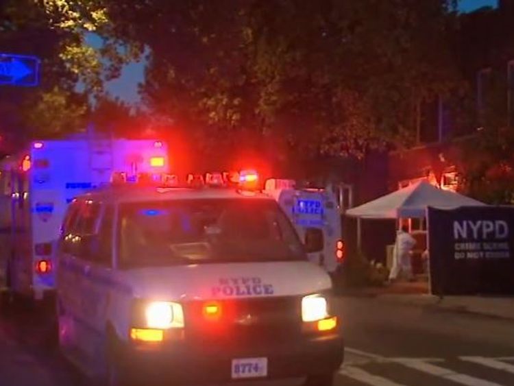 Pair charged after human remains are found in two bags in New York parks