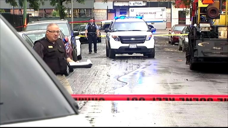 Chicago gun violence leaves 11 dead and 70 wounded after bloody weekend ...