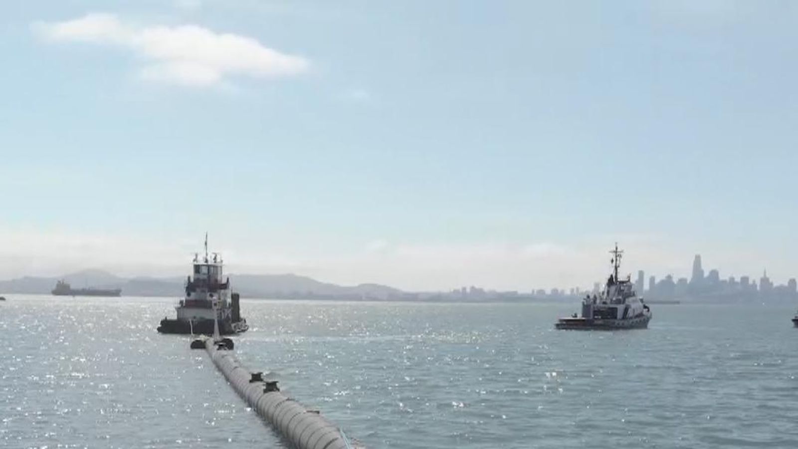 Inventor defends use of giant pollution scooper | US News | Sky News