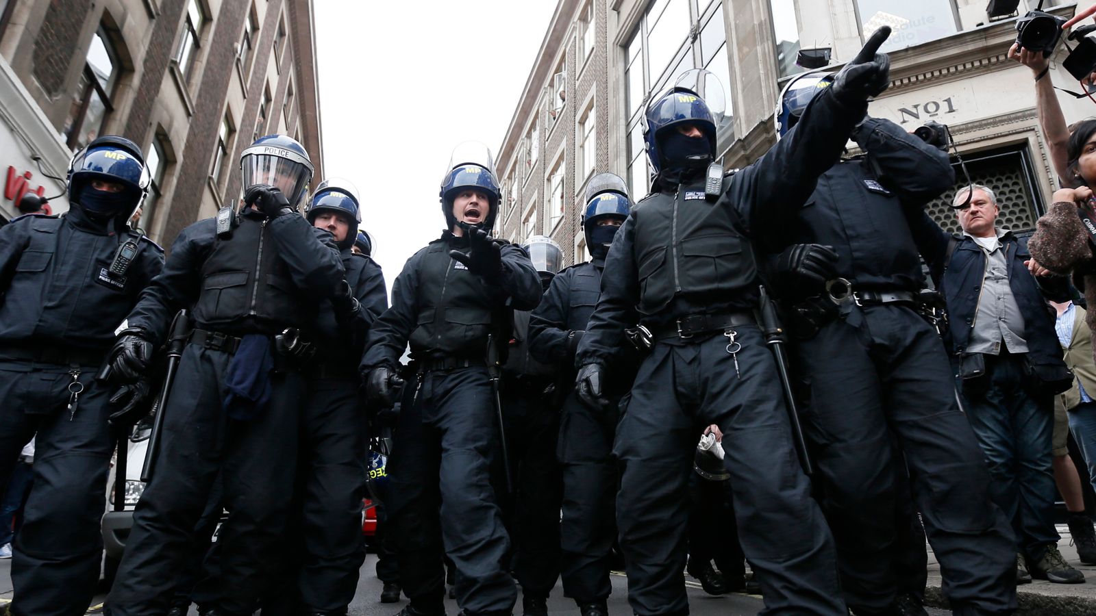 Police plan for civil unrest after 'no-deal' Brexit | UK News | Sky News